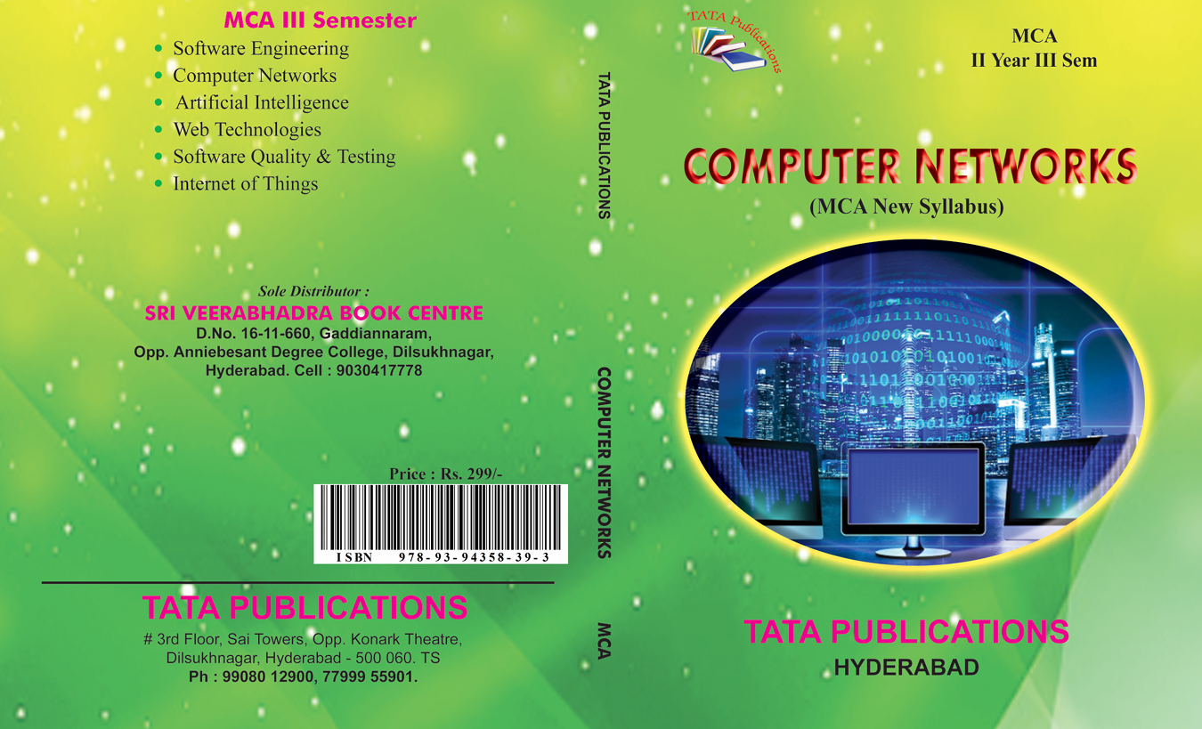 COMPUTER NETWORKS MCA 2nd Year 3rd Sem E-Book - Tata Publications - Online Bookstore